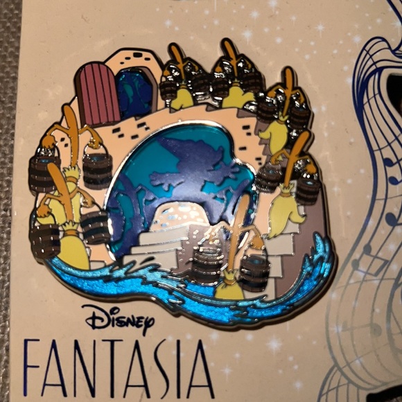 Disney | Wall Decor | Fantasia Magic Brooms Pin | Poshmark